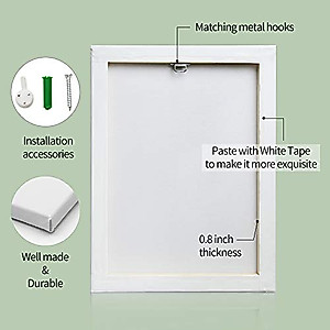 Slody Pink Wall Art Floral Peony Decor Butterfly Art Blossom Flower Painting Botanical Canvas Prints Framed Nature Poster Spring Plant Artwork for Rustic Bathroom Bedroom Living Room 12×16 Inch, 3 Piece