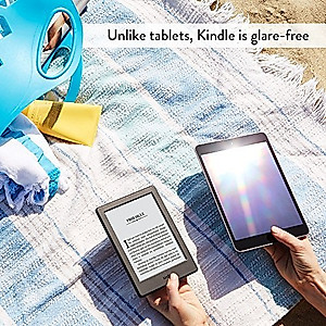 Kindle E-reader (Previous Generation - 8th) - White, 6" Display, Wi-Fi, Built-In Audible - Includes Special Offers