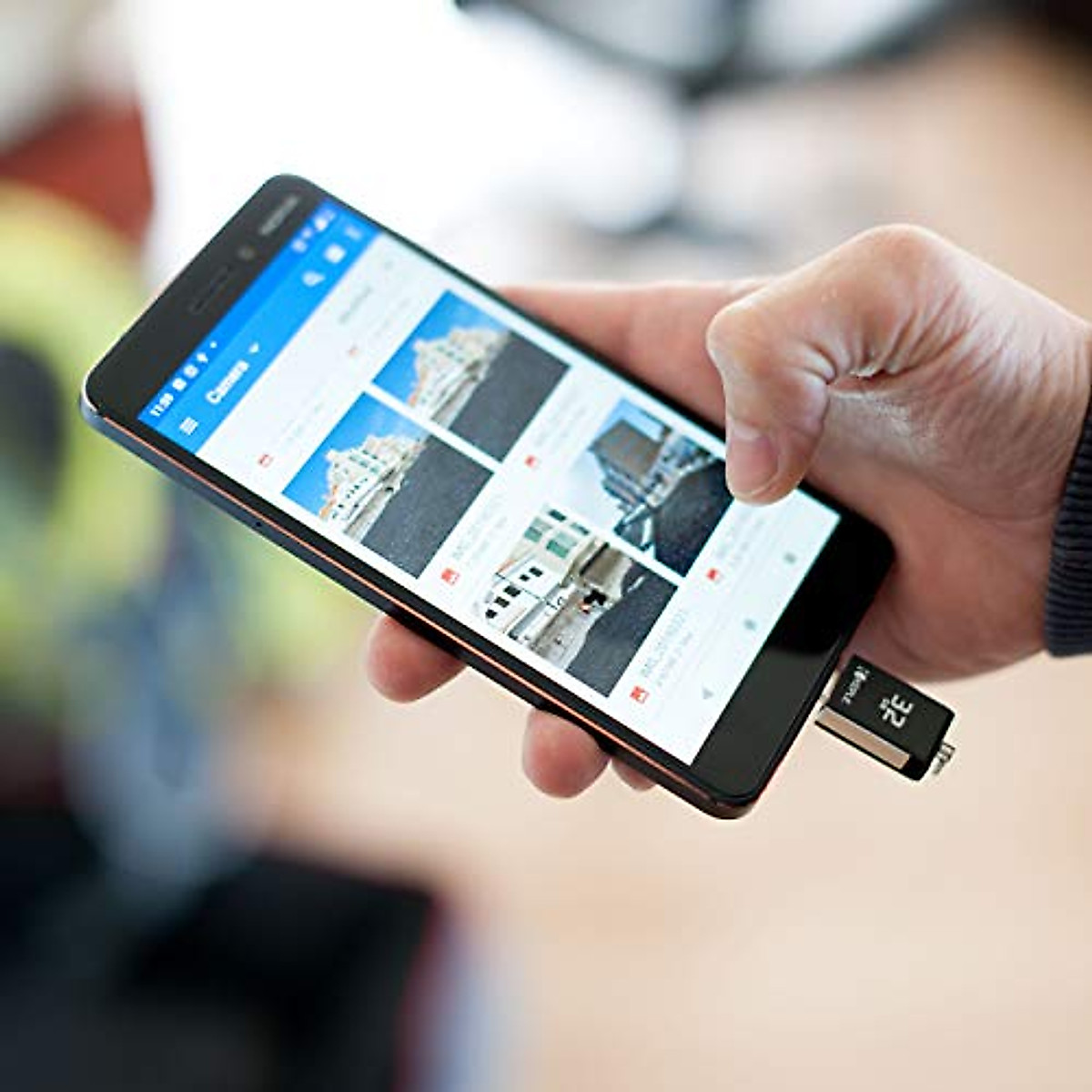 32GB USB Stick OTG to Micro USB 2 in 1 Pen Flash Drive Memory Stick 2.0 Compatible with Samsung Galaxy Tab S, S 8.4, S 10.5, S2 8.0, S2 9.7, A 7.0, A 8.0, A 9.7, A 10.1 | 32 GB Thumb Drive Dual Port