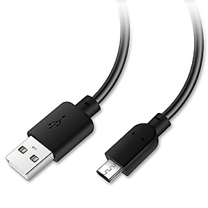 Micro USB Cable 3 Feet, 2.4A Fast Charging & Sync Android Charger, USB 2.0 A to Micro B 5-Pin Cord, Compatible with Samsung Galaxy S7 S6 Edge, Note 5 4, Sony, PS4, Kindle, Fire TV and More – Black
