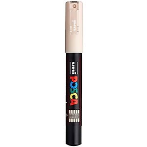 Posca Marker 1M in Beige, Posca Pens for Art Supplies, School Supplies, Rock Art, Fabric Paint, Fabric Markers, Paint Pen, Art Markers, Posca Paint Markers