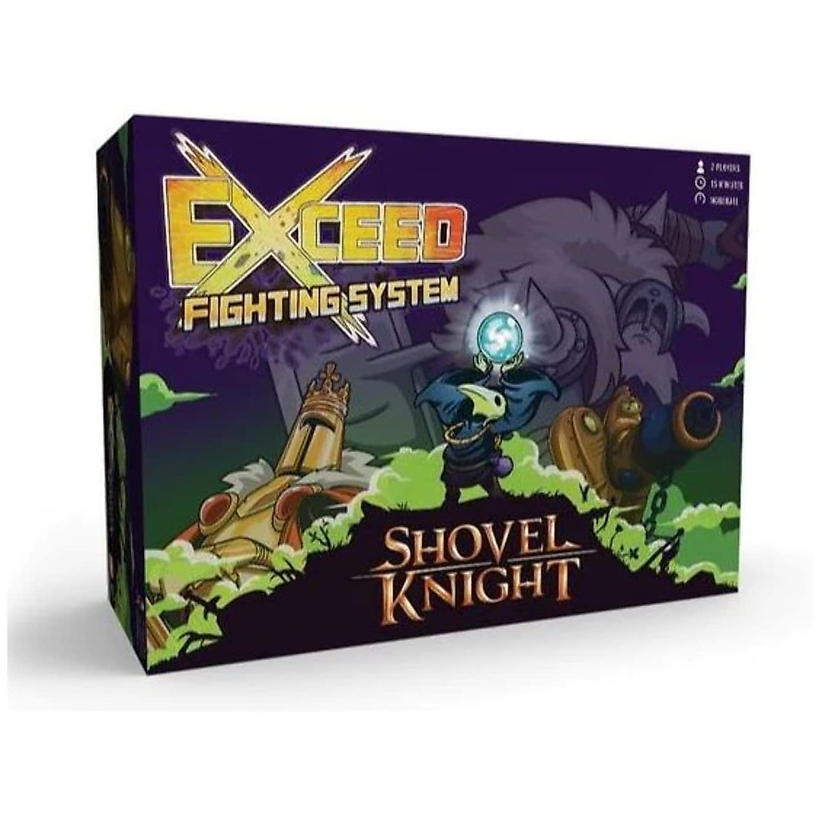 Level 99 Games Exceed Fighting System Shovel Knight Plague Box | Tabletop Arcade Game | Strategy Game for Adults and Teens | Ages 16+ | 2 Players | Avgerage Playtime 15 Minutes | Made