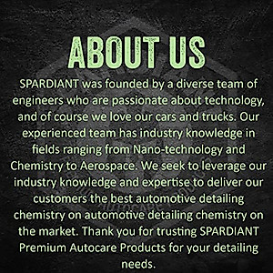 SPARDIANT Wheel & Tire Cleaner Spray - Safe on Chrome Coated, Plastic, Alloy, &Stainless Steel Wheels - Non-acid Cleaner for Wheels, Tires, & Rim Finishes - Alkaline Formula with Spearmint Scent