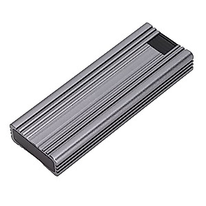 SSD Enclosure Case, Multipurpose SSD Box Silicone Grease Stable Heat Dissipation Core Sticking Design for for OS X Operating System