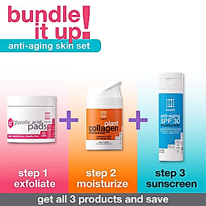 TOUCH 20% Glycolic Acid Pads Exfoliating And Resurfacing AHA Peel Face Wipes - Great for Dullness, Pores, Scars, Fine Wrinkles, Uneven Skin Tone & Texture, 50 Count