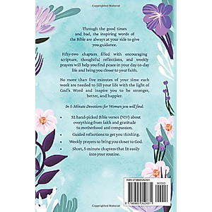 5-Minute Devotions for Women: A Weekly Christian Devotional for a Life of Faith, Love, and Prayer (Best Wholesome Christian Gift Books for Devoted ... Easter or Christmas Present 2024-2025)