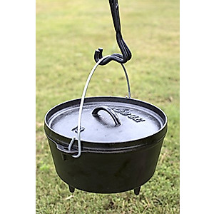 Lodge - A5-11 Lodge 4-in-1 Camp Dutch Oven Tool, 10.82, Black