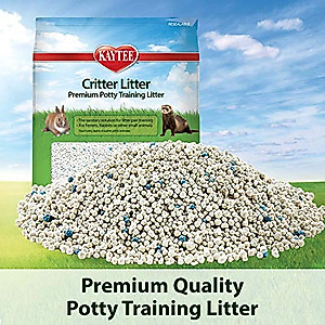Kaytee Premium Potty Training Critter Litter for Pet Ferrets, Rabbits & Other Small Animals, 8 lb