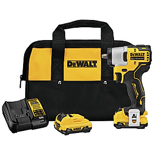 DEWALT XTREME 12V MAX* Impact Wrench, Cordless Kit, 3/8-Inch (DCF902F2)