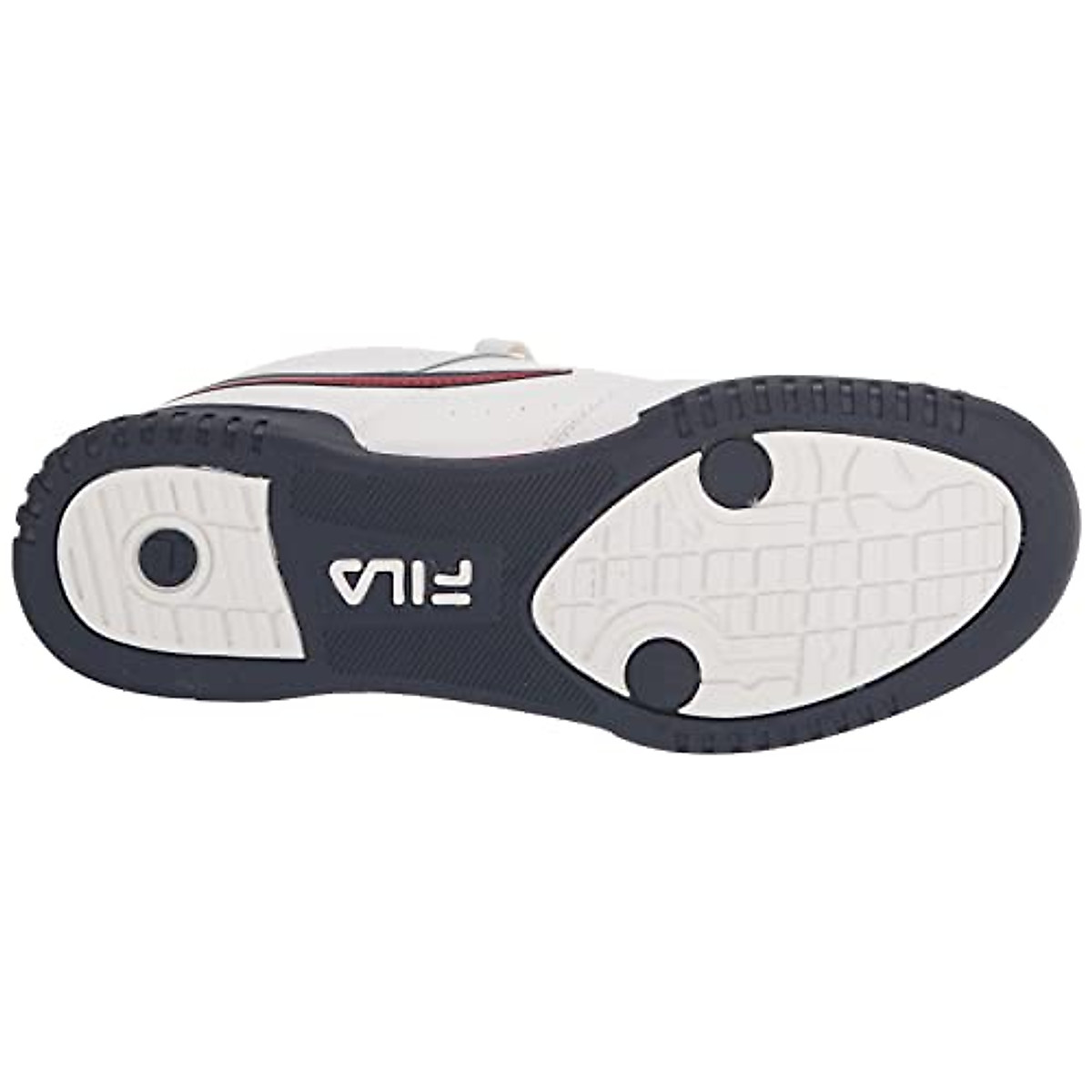 Fila womens Fila F-13 Big Kids Sneaker, White/Navy/Red, 5.5 Big Kid US