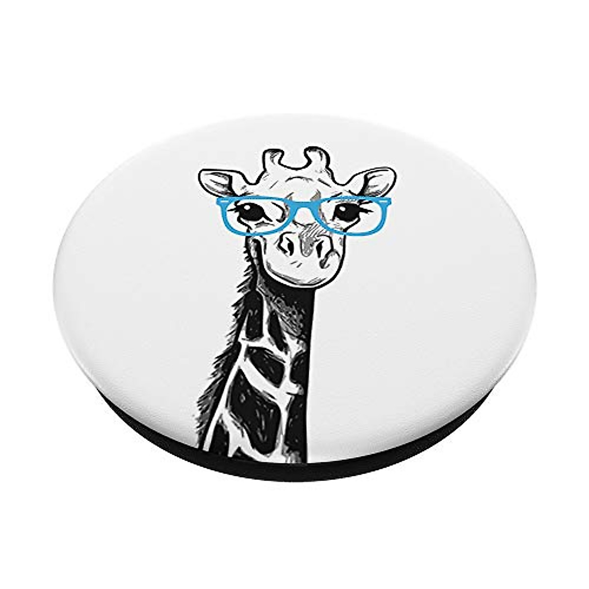 Cute Giraffe PopSockets PopGrip: Swappable Grip for Phones & Tablets