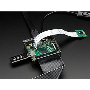 Adafruit 2359 Raspberry Pi A+ Case - Smoke Base w/Clear Top