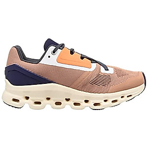 ON Women's Cloud Stratus 2 Running Shoe, Cork/Fawn, 9.5