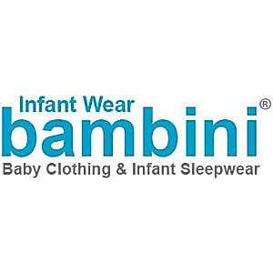 bambini Blank Terry Robe White