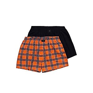 JP 1880 Menswear Big & Tall Plus Size L-8XL 2 Pack of Boxer Shorts orange X-Large 813060650