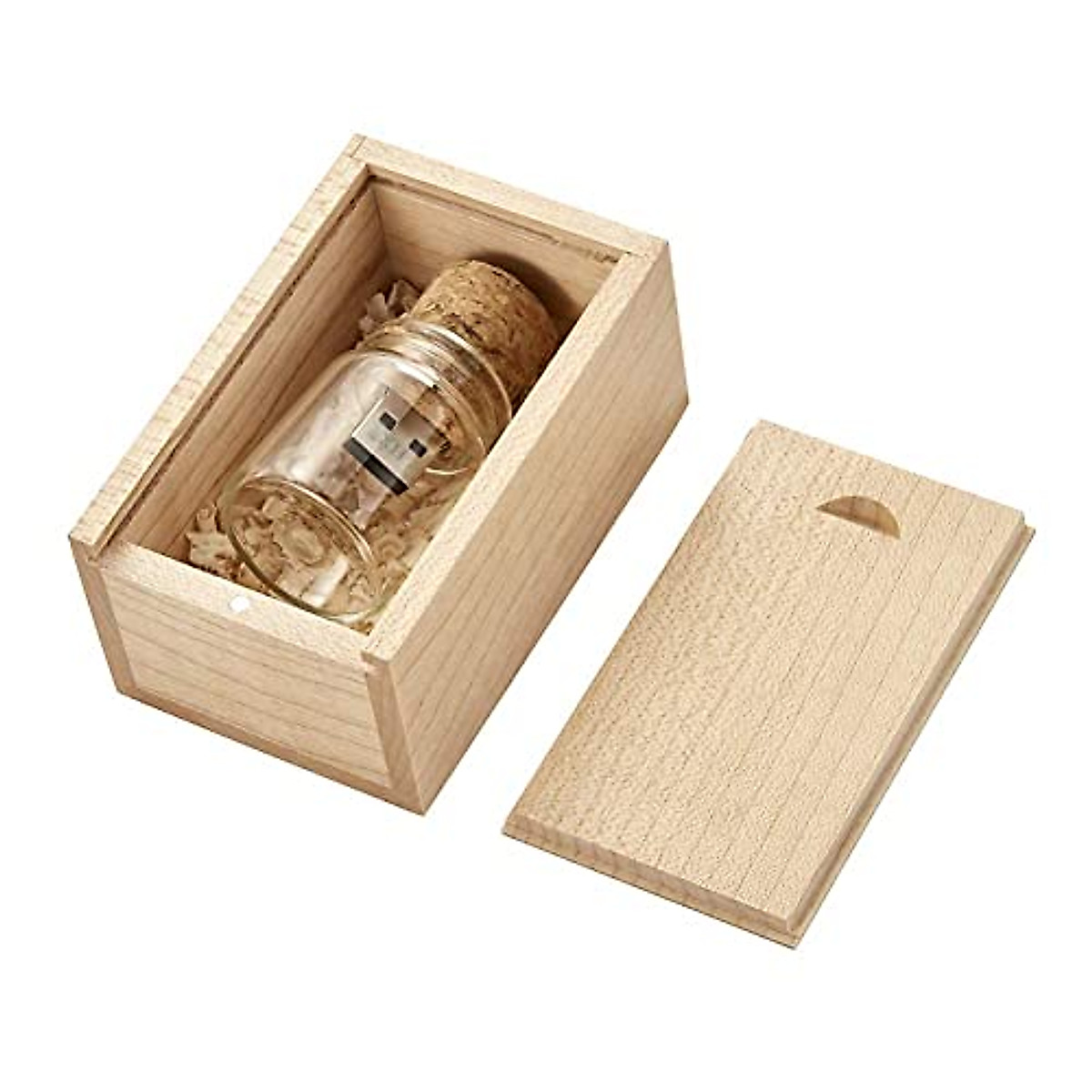 SBR USB Flash Drives , 8GB / 16GB / 32GB / 64GB Waterproof Cute Novelty Silicone USB 2.0 USB Flash Memory Stick Data Storage Pendrive Thumb Drives (64GB, Floating Bottle)