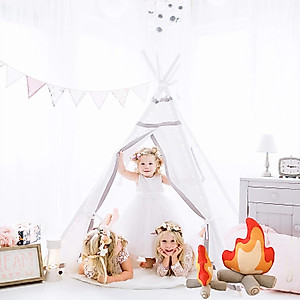 Chilifuli Funny Campfire Plush,12 in Simulation Fake Campfire Pillow, Soft Simulation Bonfire Stuffed Plushies Doll Fake Fire Firewood Plush Pillow, for Outdoor Camping Room Decor Kids Gifts (12 in)