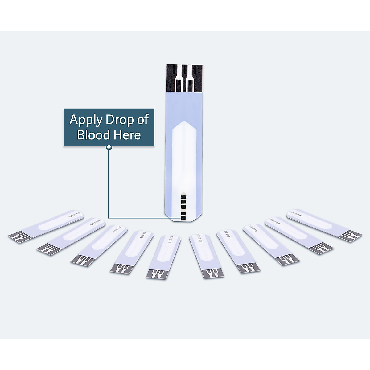 Bruno MD Pharma MD6 Blood Glucose Test Strips (50 Count)
