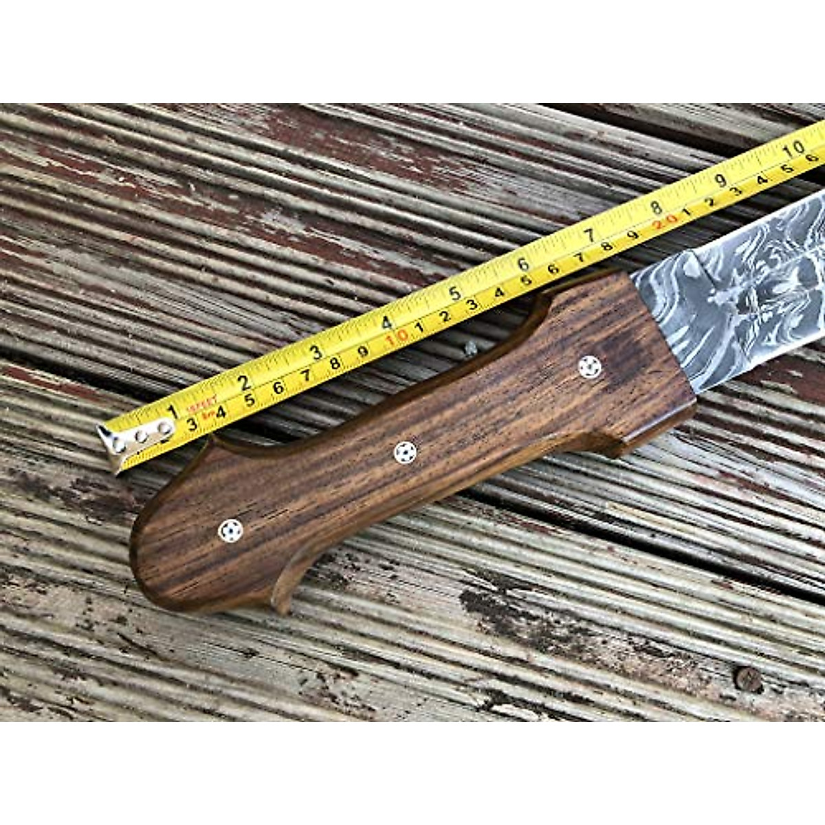 Perkin - FST1 - Damascus Steel Knife - 24 Inches Fixed Blade Hunting Knife Sword