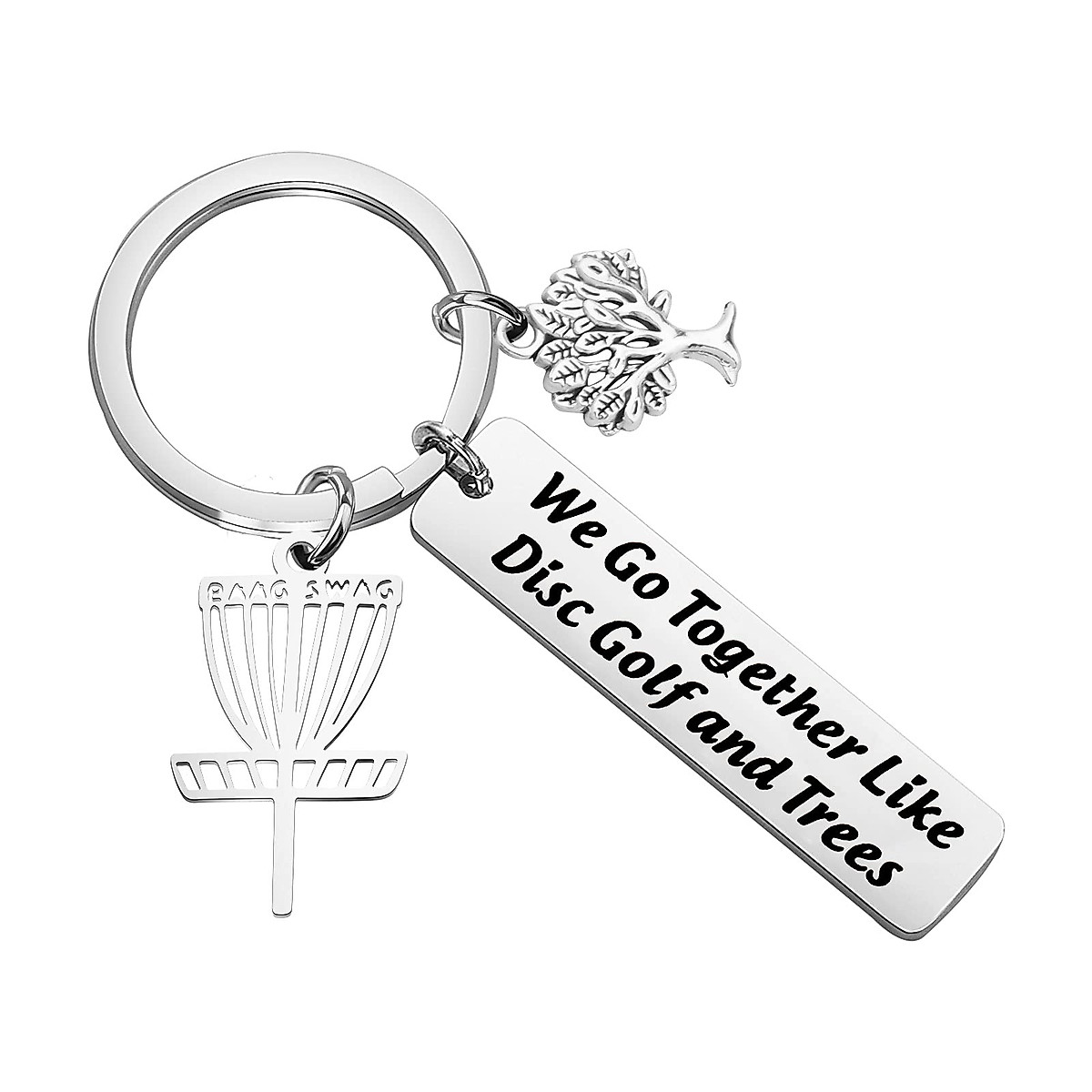 TGBJE Golfers Gifts Disc Golf Lover Gifts Disc Golfing Lover Player Gift We Go Together Like Disc Golf And Trees (Disc Golf)…