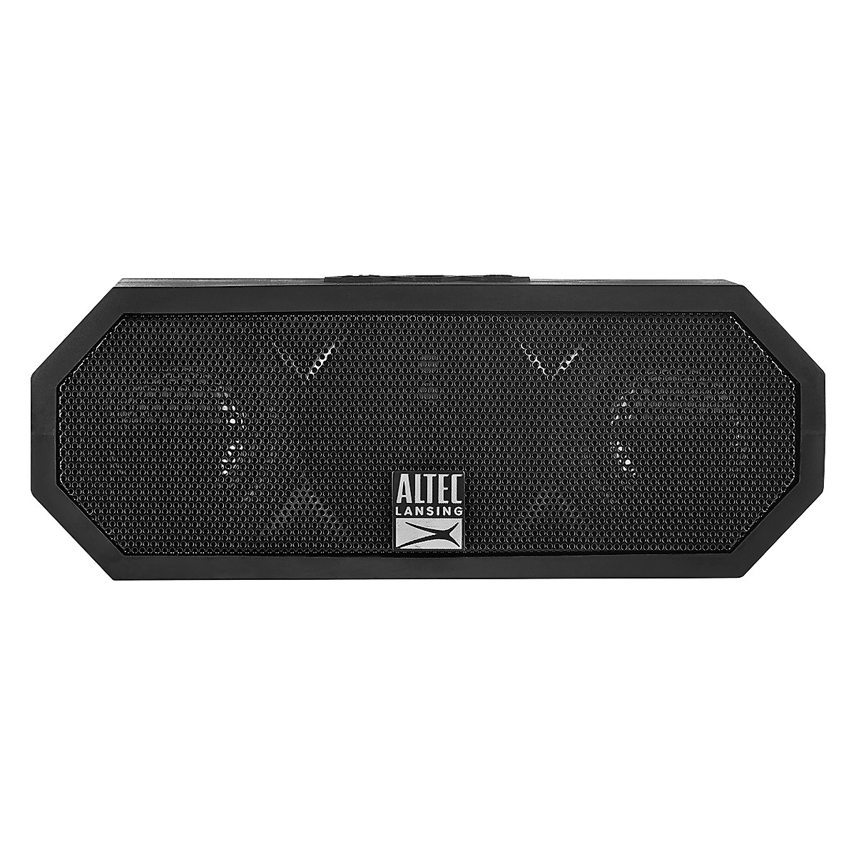 Altec Lansing IMW457-BLK Jacket H2O 2 Bluetooth Speaker, IP67 Waterproof, Black & Mini H2O - Wireless, Bluetooth, Waterproof Speaker, Floating, IP67, 6-Hour Battery, (Black)