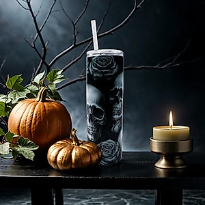 Hogg 20 oz Sublimation Tumblers Holographic (9 Units) - Shimmer Coating, Sublimation Blanks, Bulk Tumblers with Lids and Straws, 20oz Skinny, Blank Cups