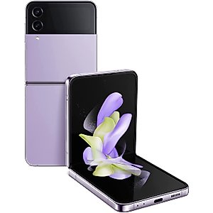 SAMSUNG Galaxy Z Flip 4 5G, US Version, 256GB, Bora Purple - Unlocked (Renewed)