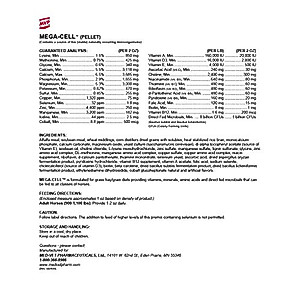 Mega-Cell (10lb) Balanced Vitamin & Mineral Support for Horses