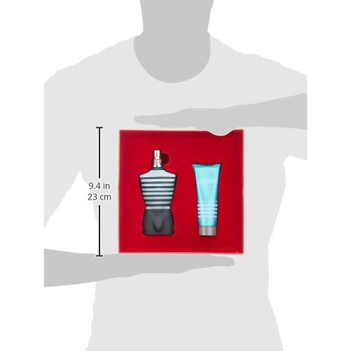 Jean Paul Gaultier Le Male 2 Pc. Gift Set for Men | Edt 4.2 Oz + All Over S/g 2.5 Oz for Men By 4.2 Fl Oz