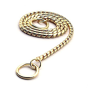 Pet Chain, Copper Collar, Metal Choker for Small Medium Large Dogs