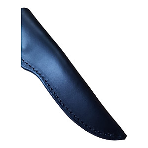 Custom Knife Sheath for Buck 105 Knife, Premium Leather Fixed Blade Knife Holder, Black