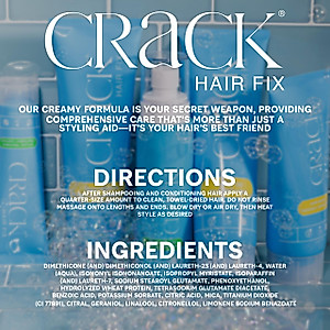 Crack HAIR FIX - Styling Creme 3 Ounce