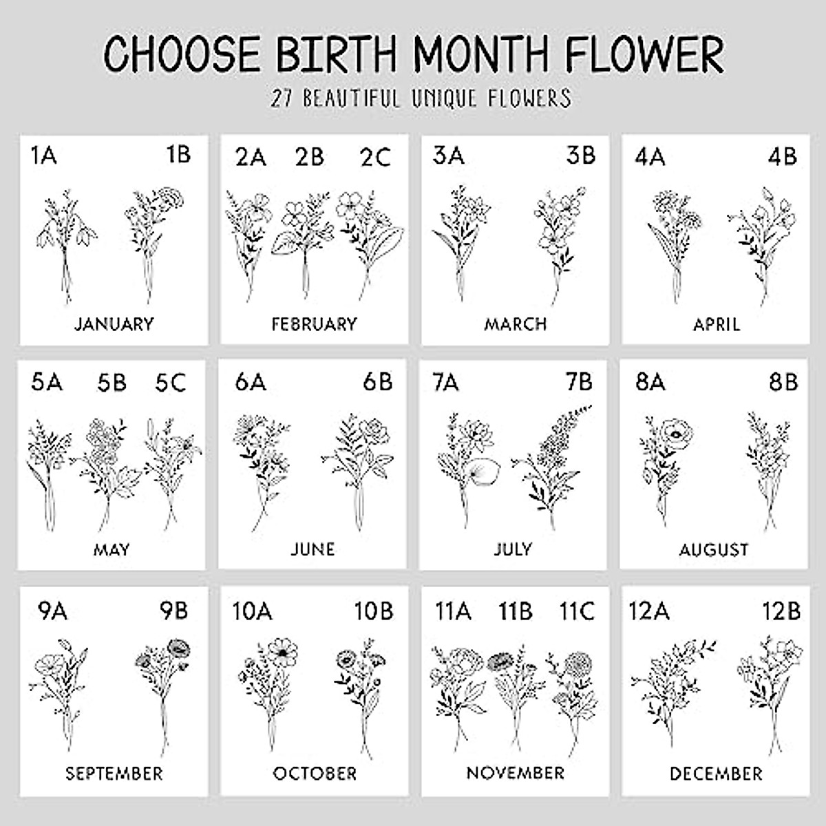 Personalized Birth Flower Canvas Tote Bag, Custom Birth Month, Bachelorette Party, Plant Lover Gifts, Plant Mom Bag, Birthday Gifts For Mom Woman, Gift For Best Friends, Gifts For Her