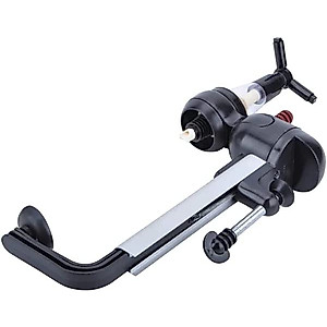 PresenceHHH Single Bar Butler Tot Shot Liquor Bottle Dispenser - Wall Mounted Wine Stand with Rum Revolving Set - Unique Drinkware Whiskey Holder Pourer Tool - Cocktail at Home Bar