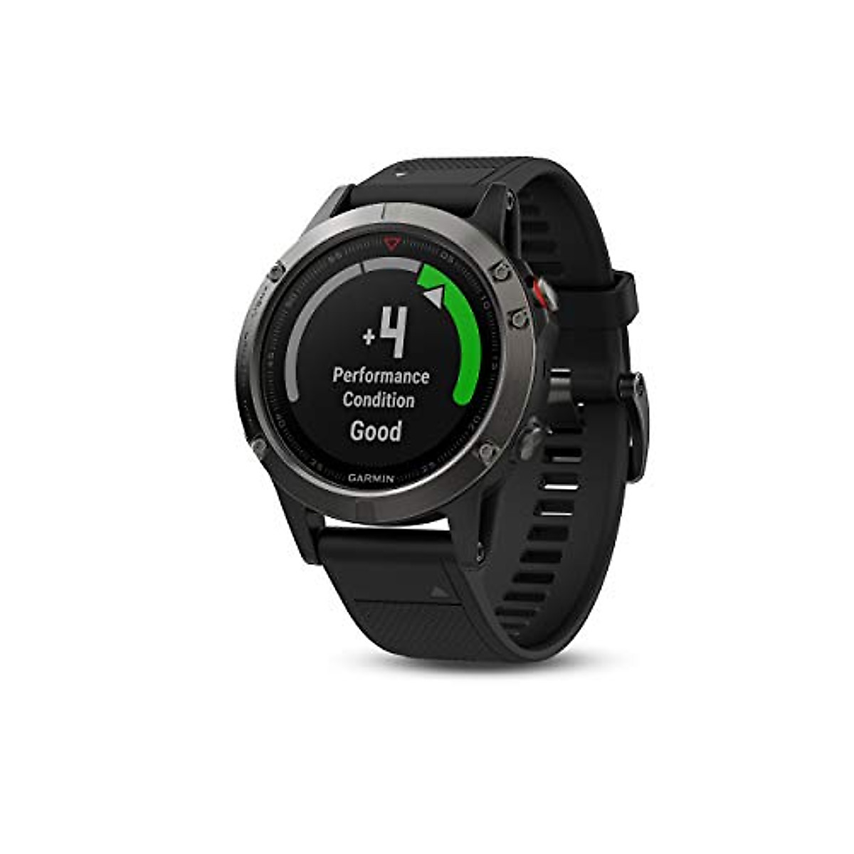 Garmin fēnix 5, Premium and Rugged Multisport GPS Smartwatch, Slate Gray/Black Band, 47 MM
