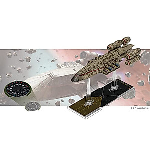 Star Wars X-Wing 2nd Edition Miniatures Game C-ROC Cruiser EXPANSION PACK | Strategy Game for Adults and Teens | Ages 14+ | 2 Players | Average Playtime 45 Minutes | Made by Atomic Mass Games