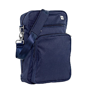 JuJuBe Helix Multi-Functional Crossbody Messenger/Diaper Dad Bag, XY Collection - Gene