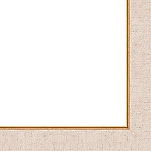 Picture Linen Liner (Wood) 18ft Bundle - Linen Liner Wheat/Oatmeal Finish - 1.5" Width - 5/16" Rabbet Depth