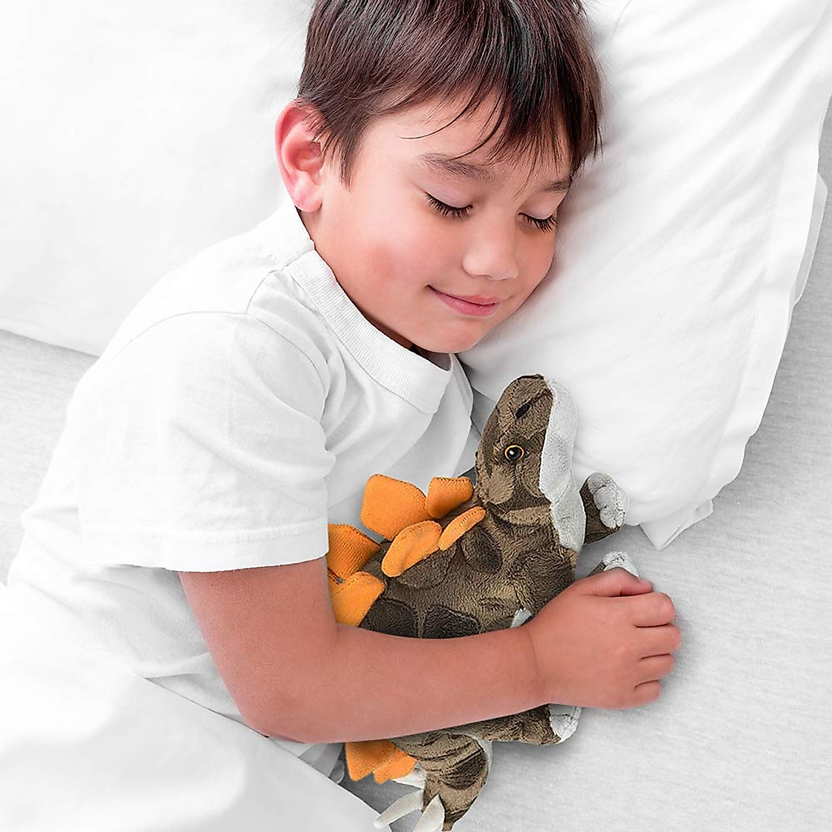 ArtCreativity 14 Inch Cozy Stegosaurus Plush Dinosaur Toy - Soft and Cuddly Stuffed Animal for Kids - Cute Nursery Decor - Carnival Prize - Best Gift for Baby Shower, Boys, Girls