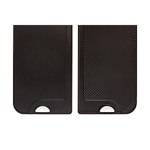 Le Creuset Enameled Cast Iron Giant Reversible Grill/Griddle, 10" x 18.5", Licorice