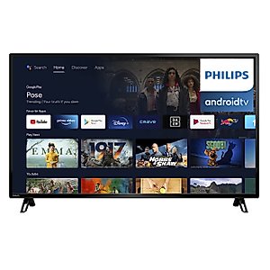 PHILIPS 50" Class 4K Ultra HD Android Smart LED TV with Google Assistant 50PFL5766/F6