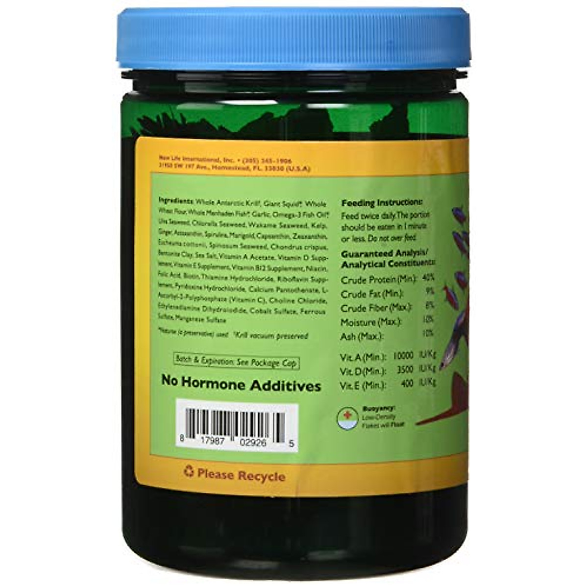 New Life Spectrum Naturox Optimum All Purpose Flakes 90g Fish Food