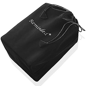 Reminded Rosewood Hand-Carved Urn Box Cremation Memorial with Velvet Bag - Small