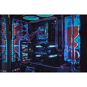 Phanteks Enthoo 719 (PH-ES719LTG_DBK01) High Performance Full Tower Case – Tempered Glass, Aluminum panels, dual system/psu support, massive storage, Fan Hub, Digital-RGB lighting, Black