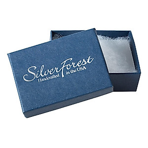 Silver Forest Cardinal Dangle Fashion Earrings