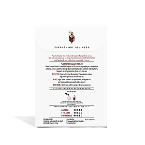 Pique Organic English Breakfast Tea Crystals - Caffeinated Black Tea for Energy, Prebiotic Polyphenols Support Healthy Digestion, Immunity - 14 Single Serve Sticks (Pack of 1)