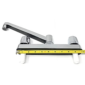 8" Faucet Sink ABS Plastic Chromed [PRO-1018] - Grifo de Plastico de Calidad para baño o cocina