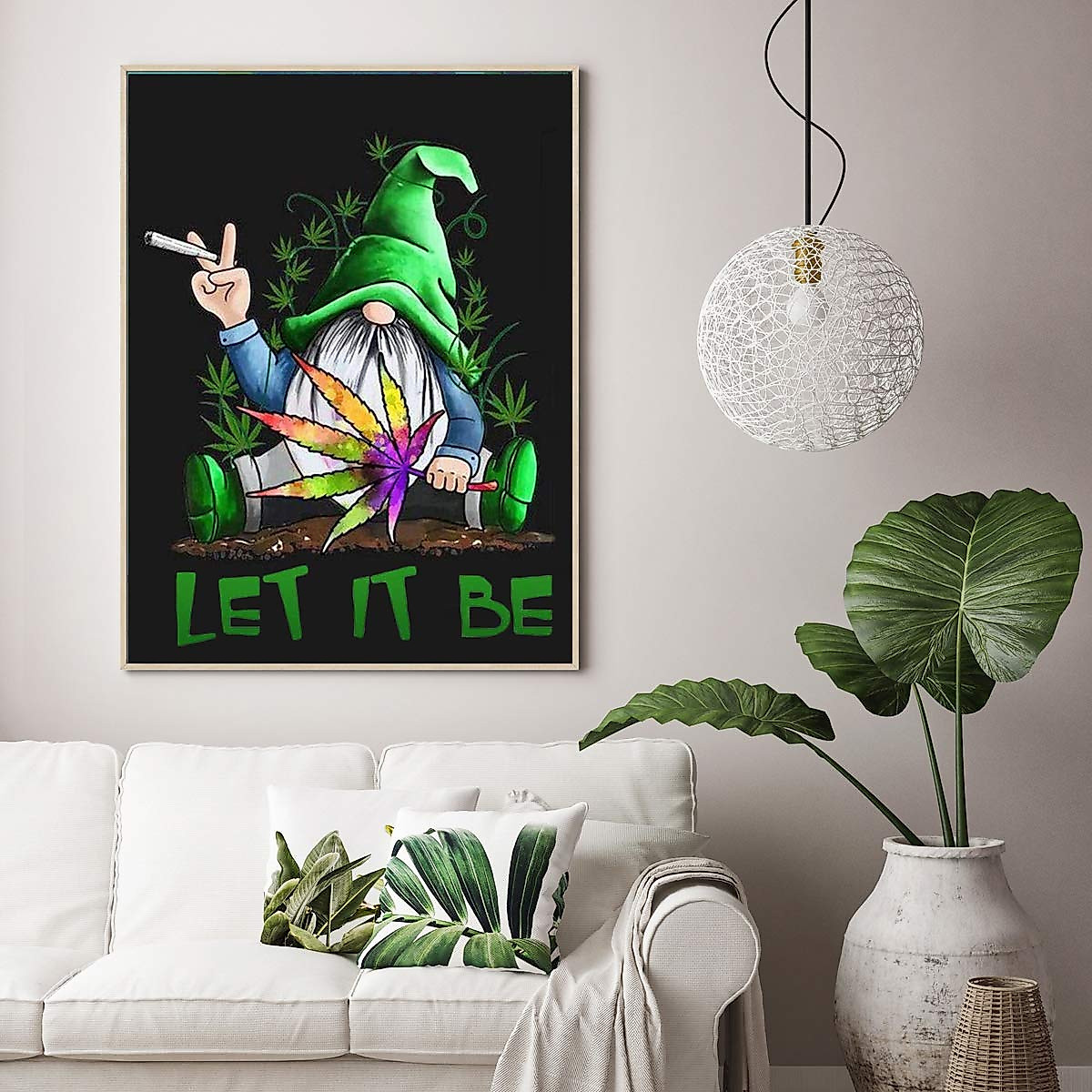 Diamond Painting Kits for Adults,5d DIY Full Round Drill Gnome Diamond Art Kits Diamond Dots Paint with Diamonds Arts and Crafts for Beginner Kids Home Wall Decor （12x16 Inch）