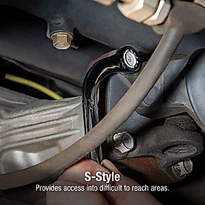 Sunex 9940M Metric S-Style Wrench Set, Fully Polished, 10 x 11mm - 18 X 19mm, 5-Piece