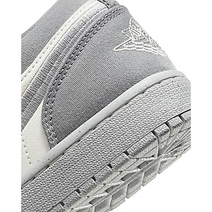 Women's Jordan 1 Low SE Light Steel Grey/Sail-White (DV0426 012) - 10
